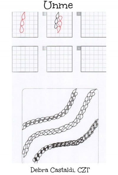 How to draw UNME « TanglePatterns.com