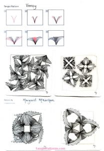 How to draw VEEZY « TanglePatterns.com