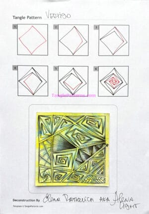 How to draw VERTIGO « TanglePatterns.com