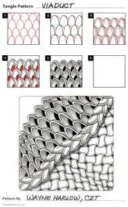 How to draw VIADUCT « TanglePatterns.com