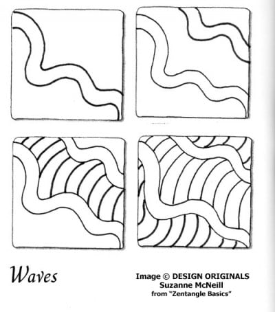 How to draw WAVES « TanglePatterns.com