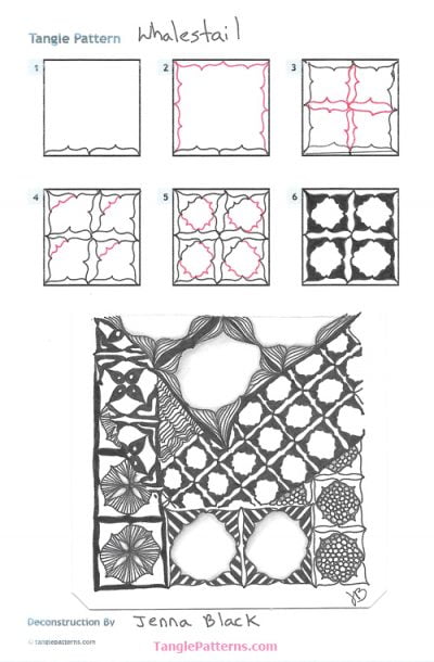 How to draw WHALESTAIL « TanglePatterns.com
