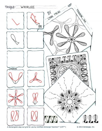 How to draw WHIRLEE « TanglePatterns.com