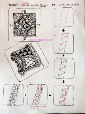 How to draw WIKPIK « TanglePatterns.com