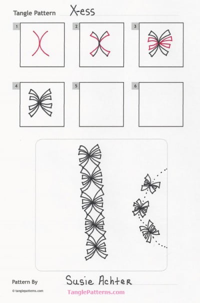 How to draw X-ESS « TanglePatterns.com
