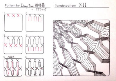 How to draw XII « TanglePatterns.com