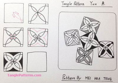 How to draw YUU « TanglePatterns.com