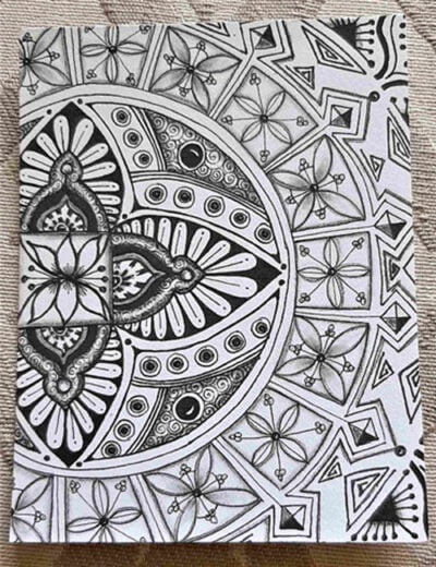 Zentangle-Inspired Cardmaking Tutorial: Part 2 – Making Multiple Cards ...