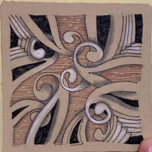 How to draw ZIRAFFE « TanglePatterns.com